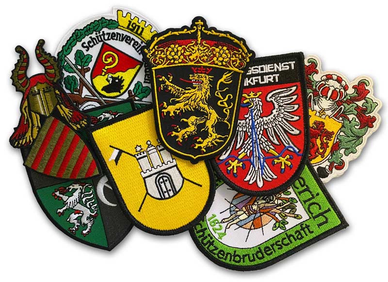 Gestickte Aufnäher? Patches? Abzeichen? - Wir machen das!